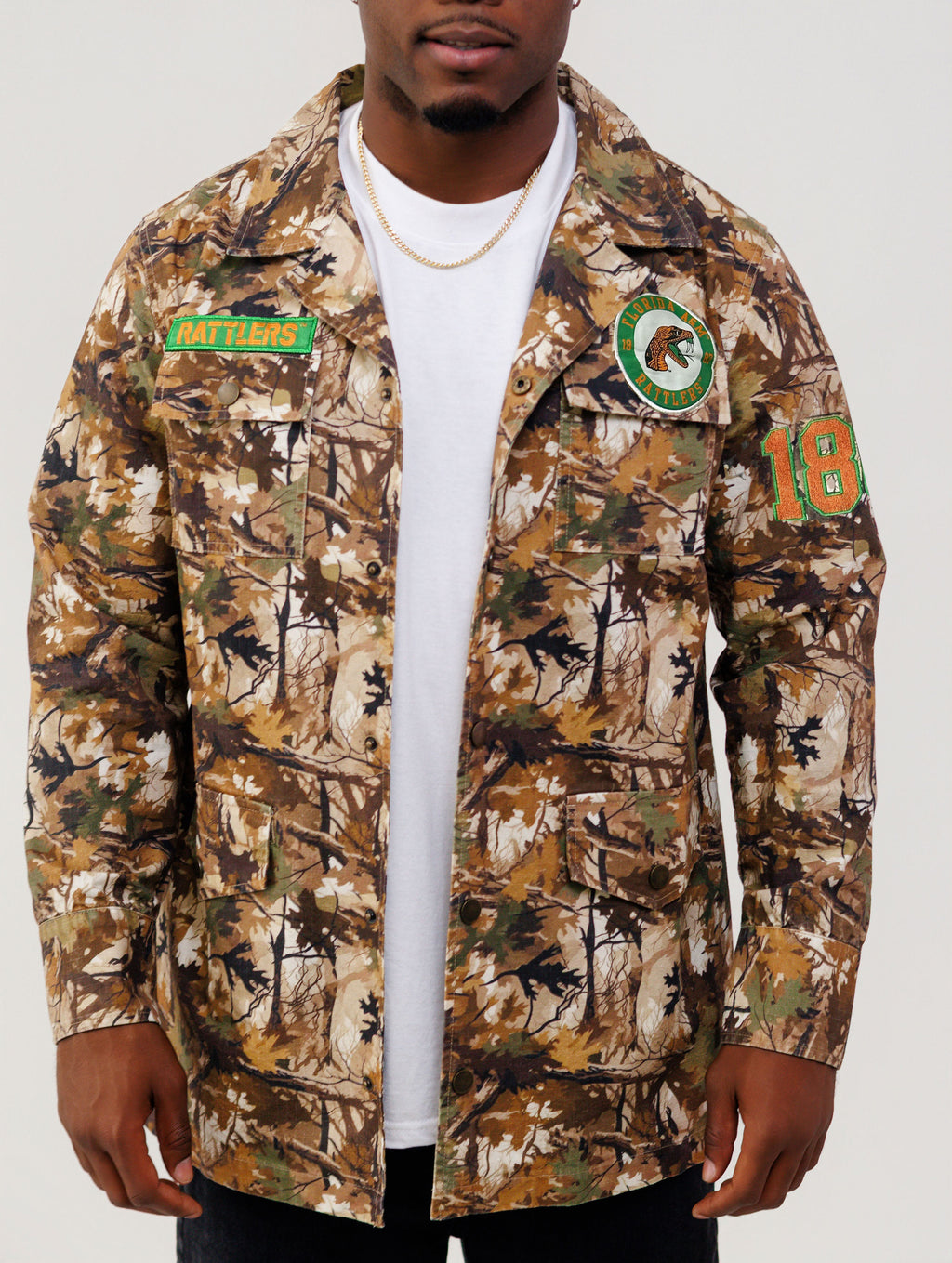 FAMU Camo Field Jacket – Sacred Heart Collections