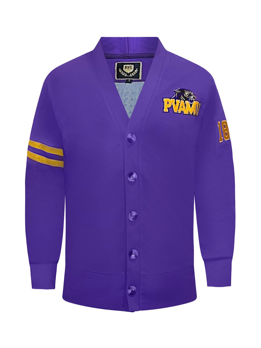 PVAMU Men's Varsity Cardigan – Sacred Heart Collections