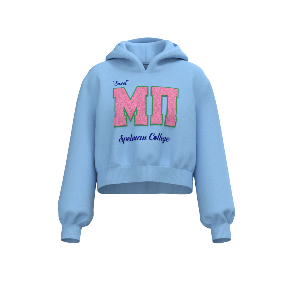 Mu Pi- SPELMAN CROPPED HOODIE – Sacred Heart Collections
