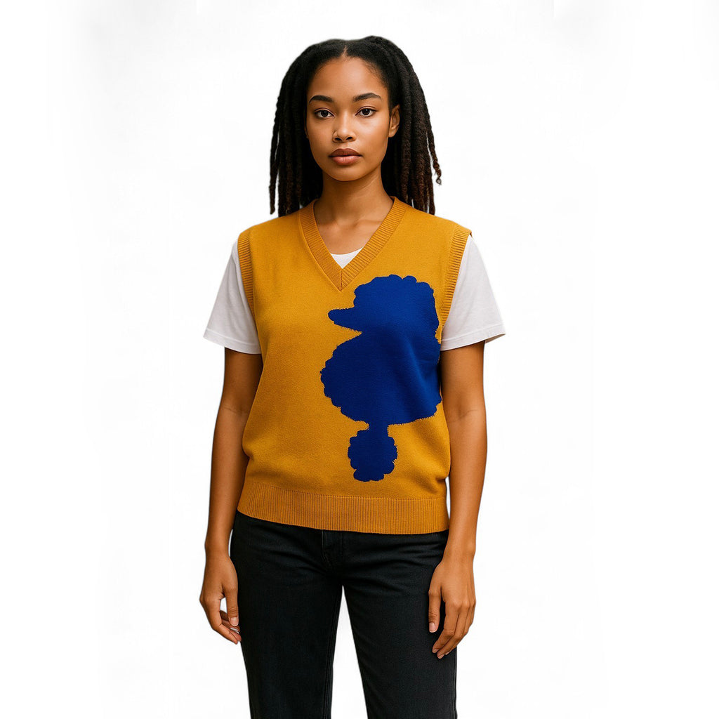 SIGMA GAMMA RHO POODLE V-NECK VEST – Sacred Heart Collections