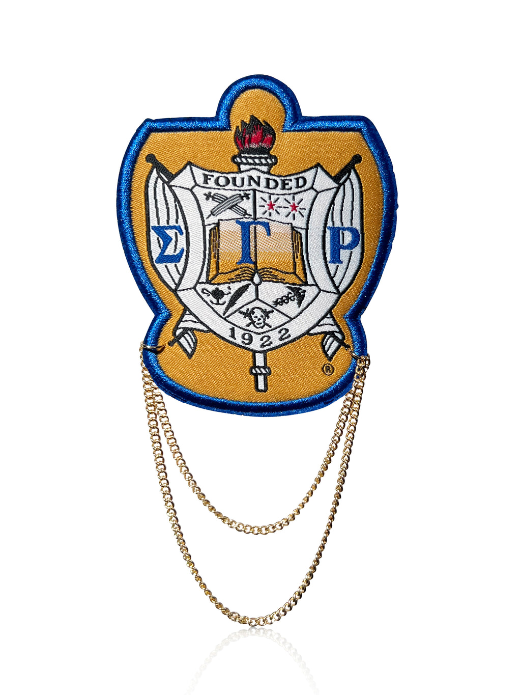 SGRho SORORITY PATCH BROOCH – Sacred Heart Collections